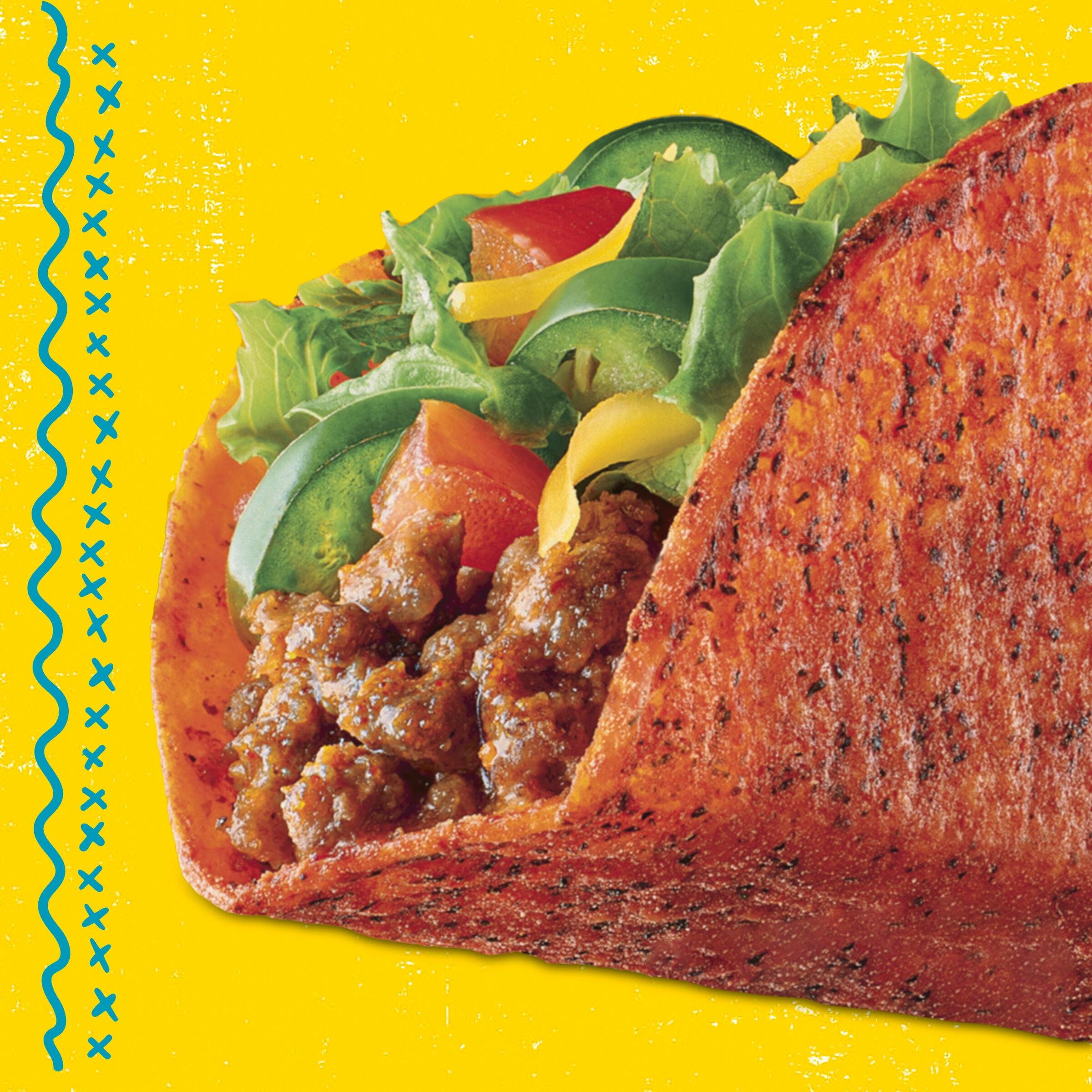 Old El Paso Spicy Jalapeño Cheddar Flavored Stand ‘N Stuff Taco Shells ...