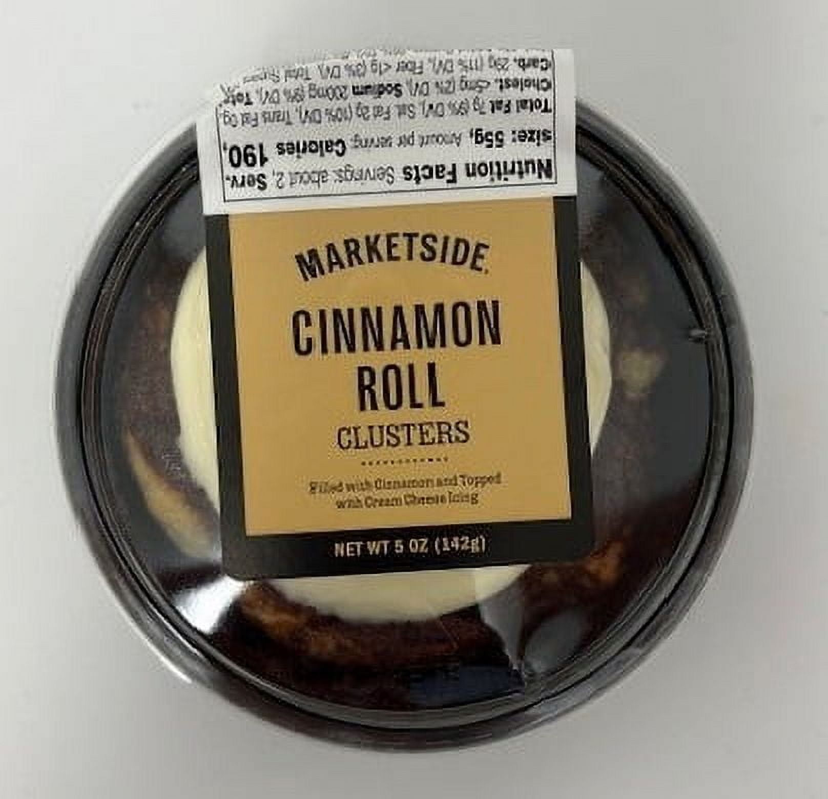 Marketside Cinnamon Roll Clusters, 5 oz, Shelf-stable, 2 Servings ...