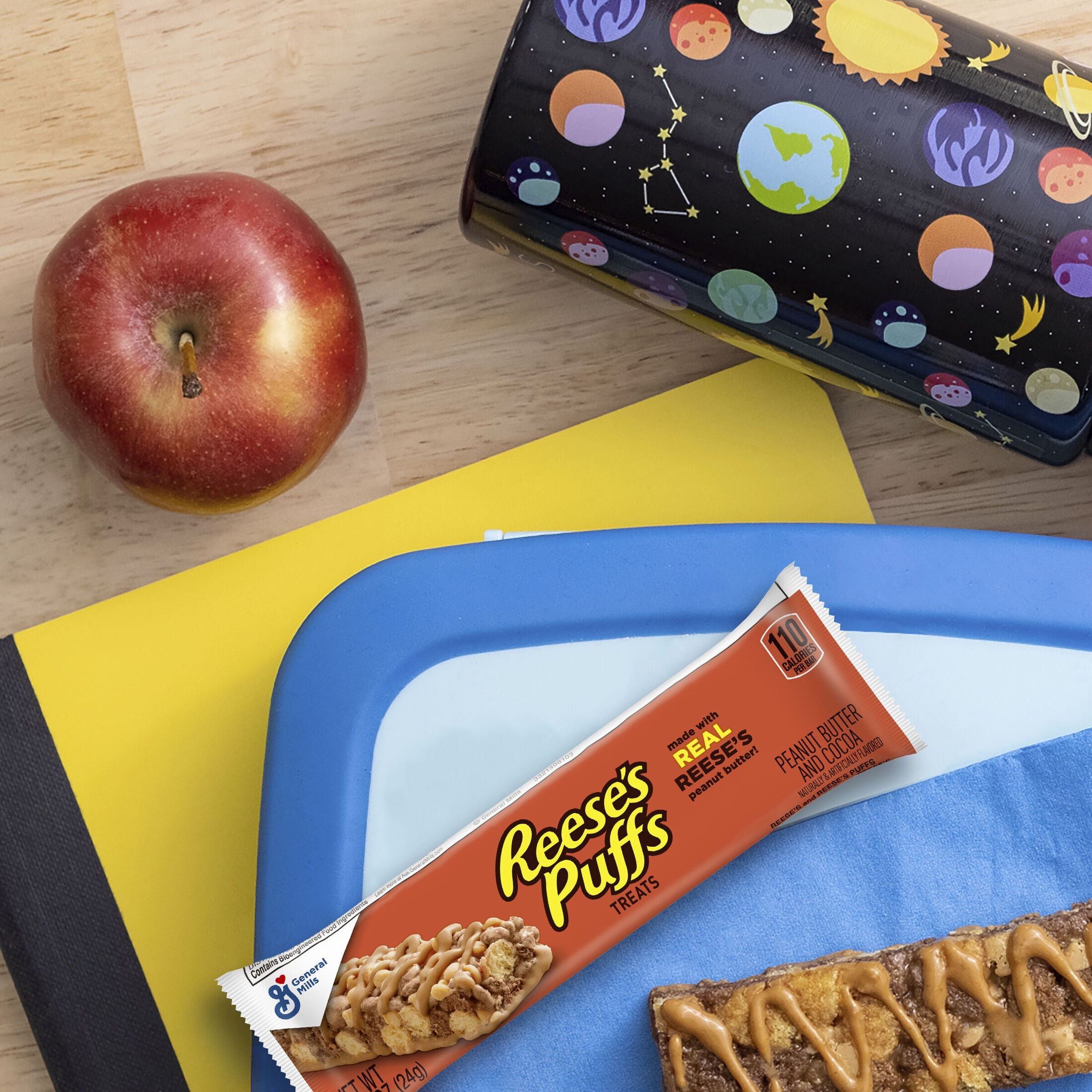 Reese’s Puffs Breakfast Cereal Treat Bars, Peanut Butter & Cocoa, 16 Ct ...