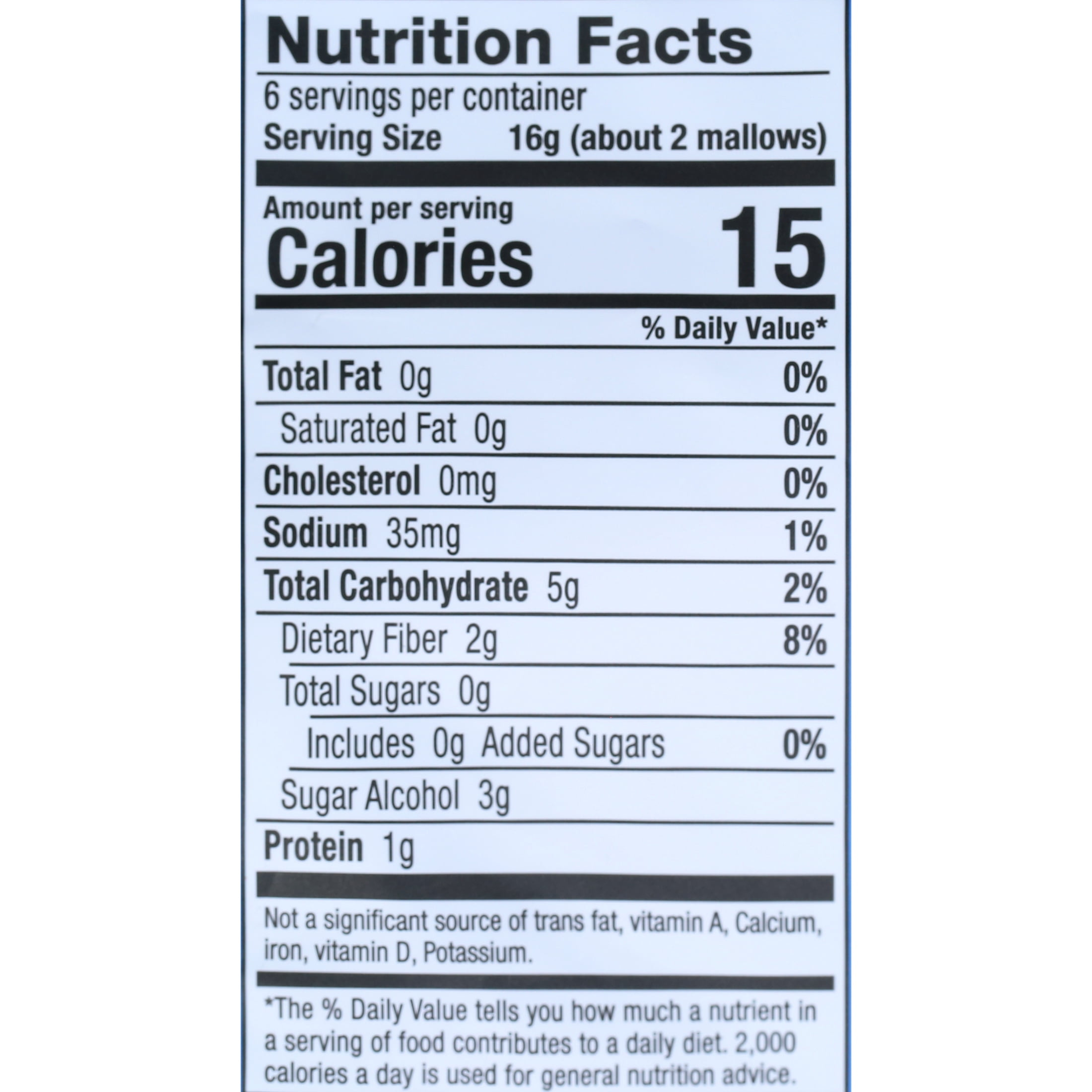 Know Brainer Max Mallow Classic Vanilla- Guilt-Free & Zero Sugar ...