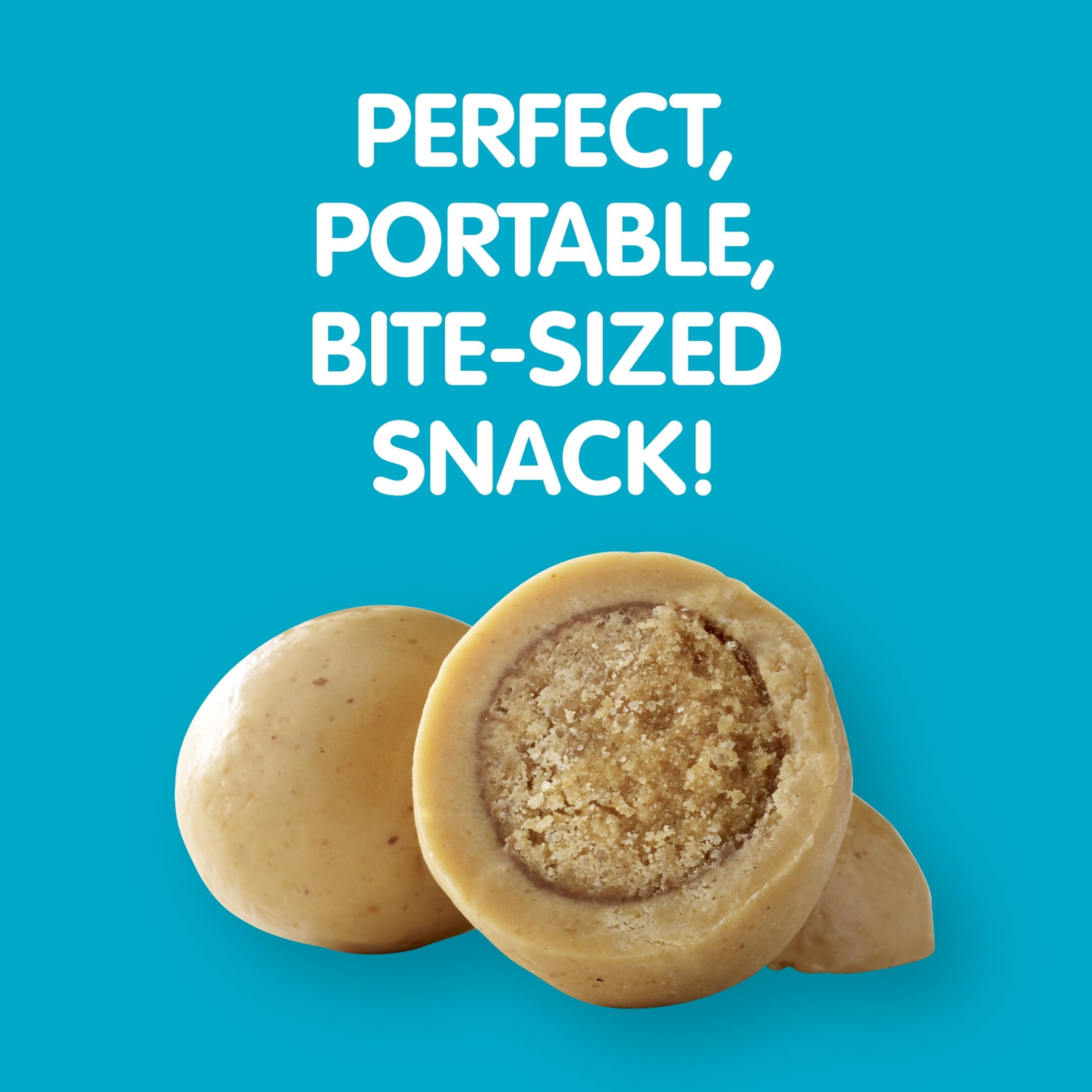 SKIPPY PB Bites Double Peanut Butter Snack, Shelf-Stable, 6 oz ...