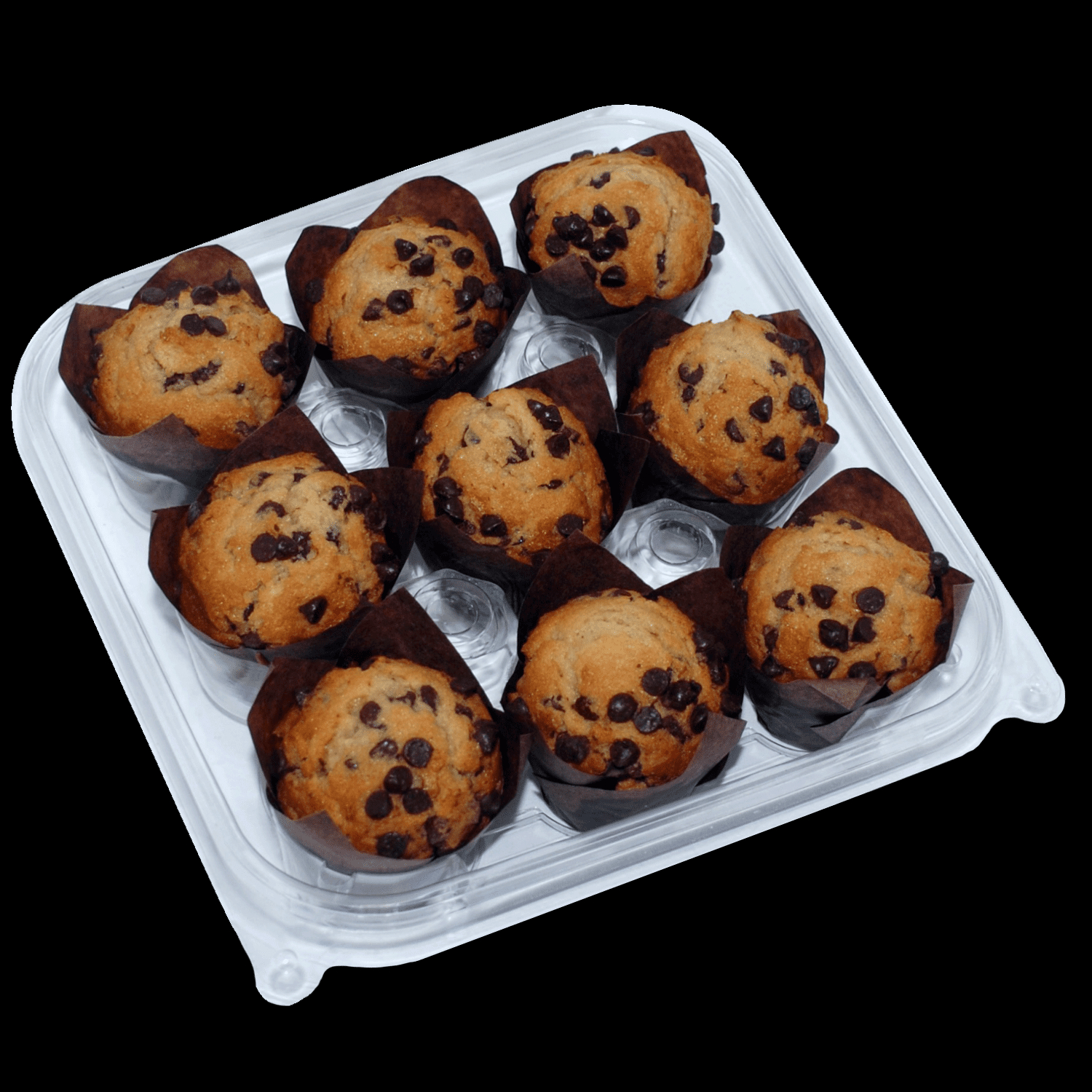 Two-Bite Chips Ahoy Muffins, 13 oz, 9 Count Clamshell, Shelf-Stable ...