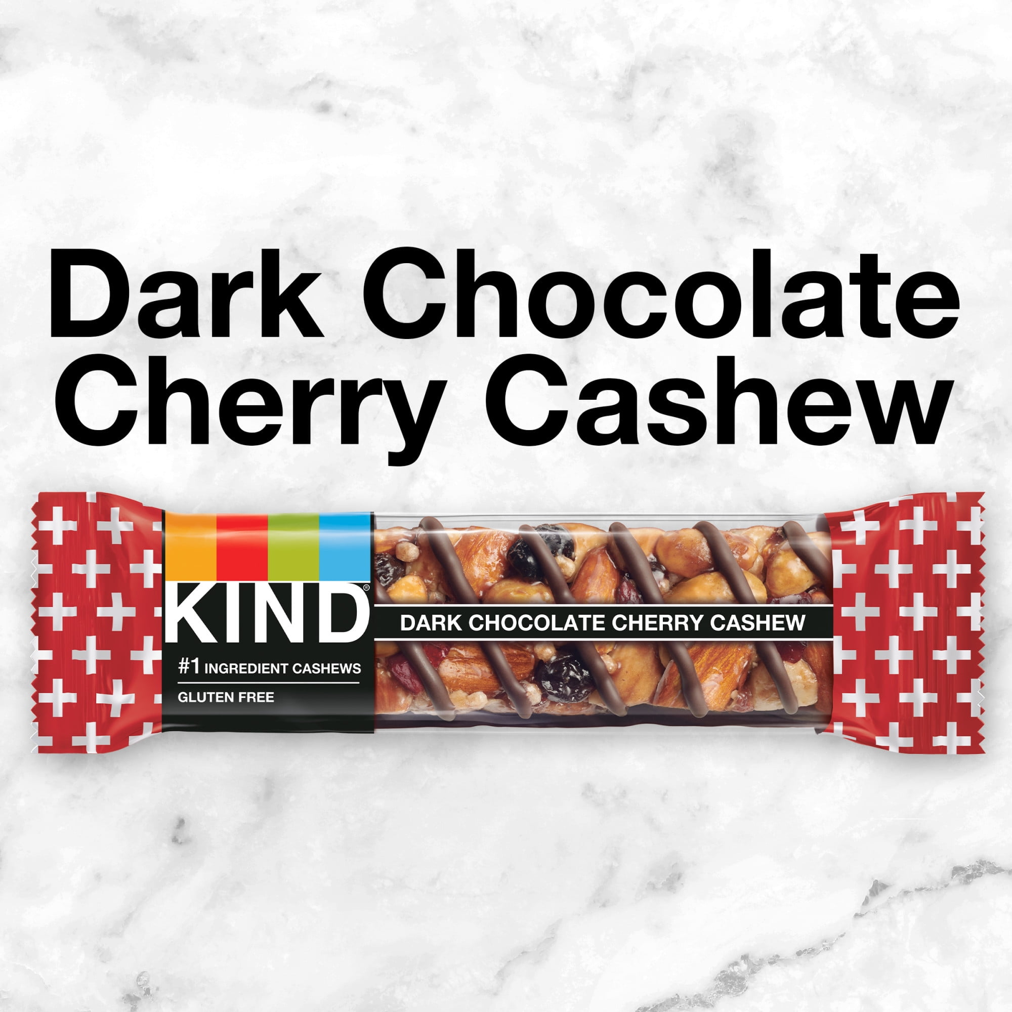 KIND Gluten Free Ready to Eat Dark Chocolate Cherry Cashew Snack, Value ...