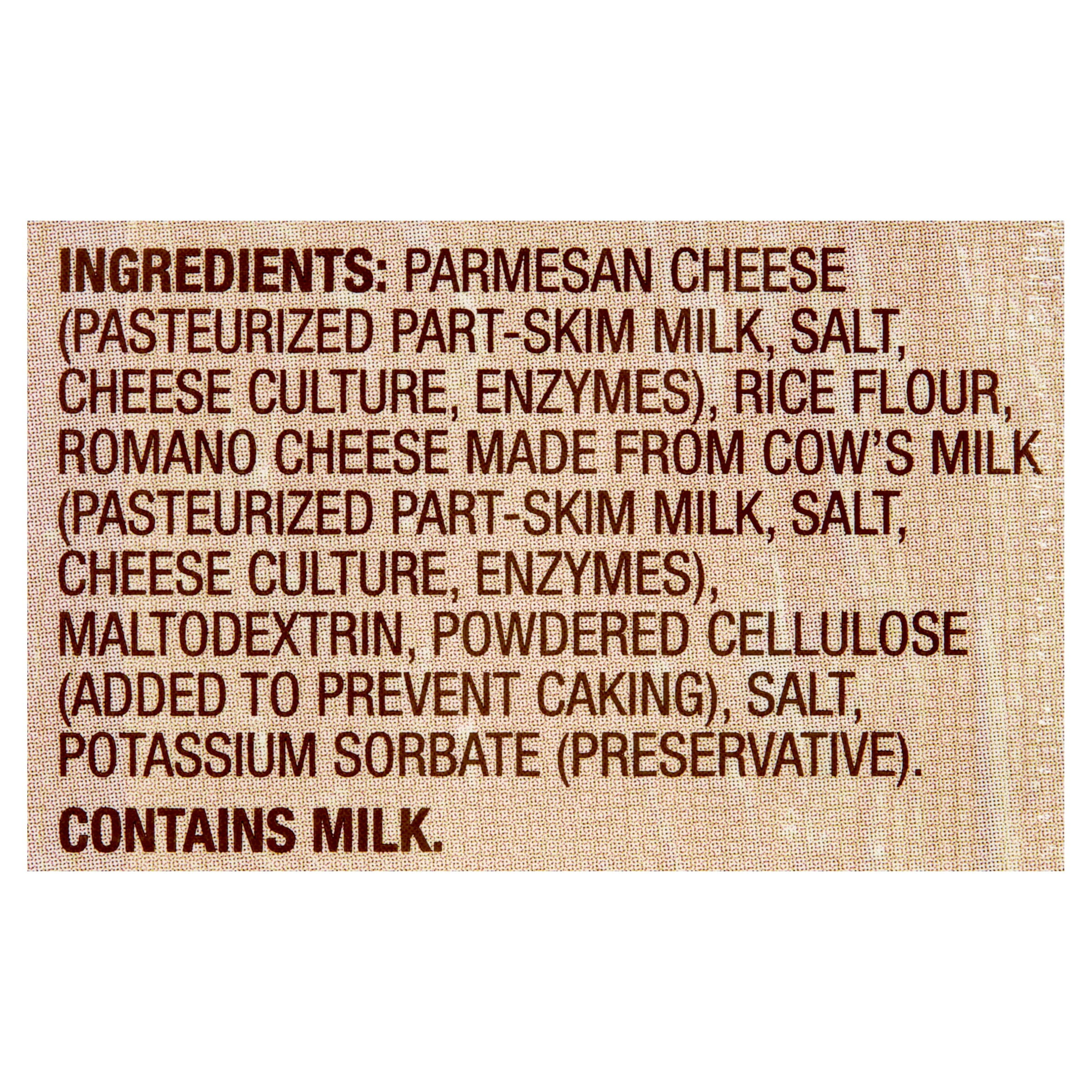 Great Value Grated Italian Style Blend Cheese, 8 oz Plastic Shaker ...