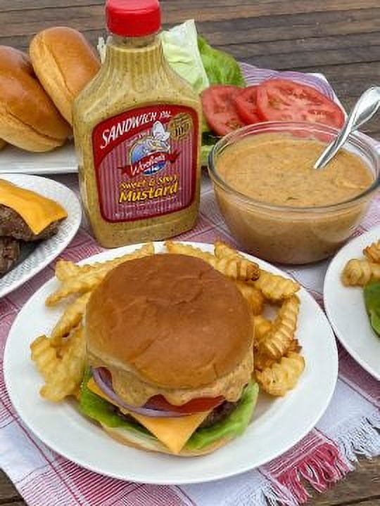Woeber’s Sandwich Pal Sweet and Spicy Mustard, 16 oz. – PantryDash