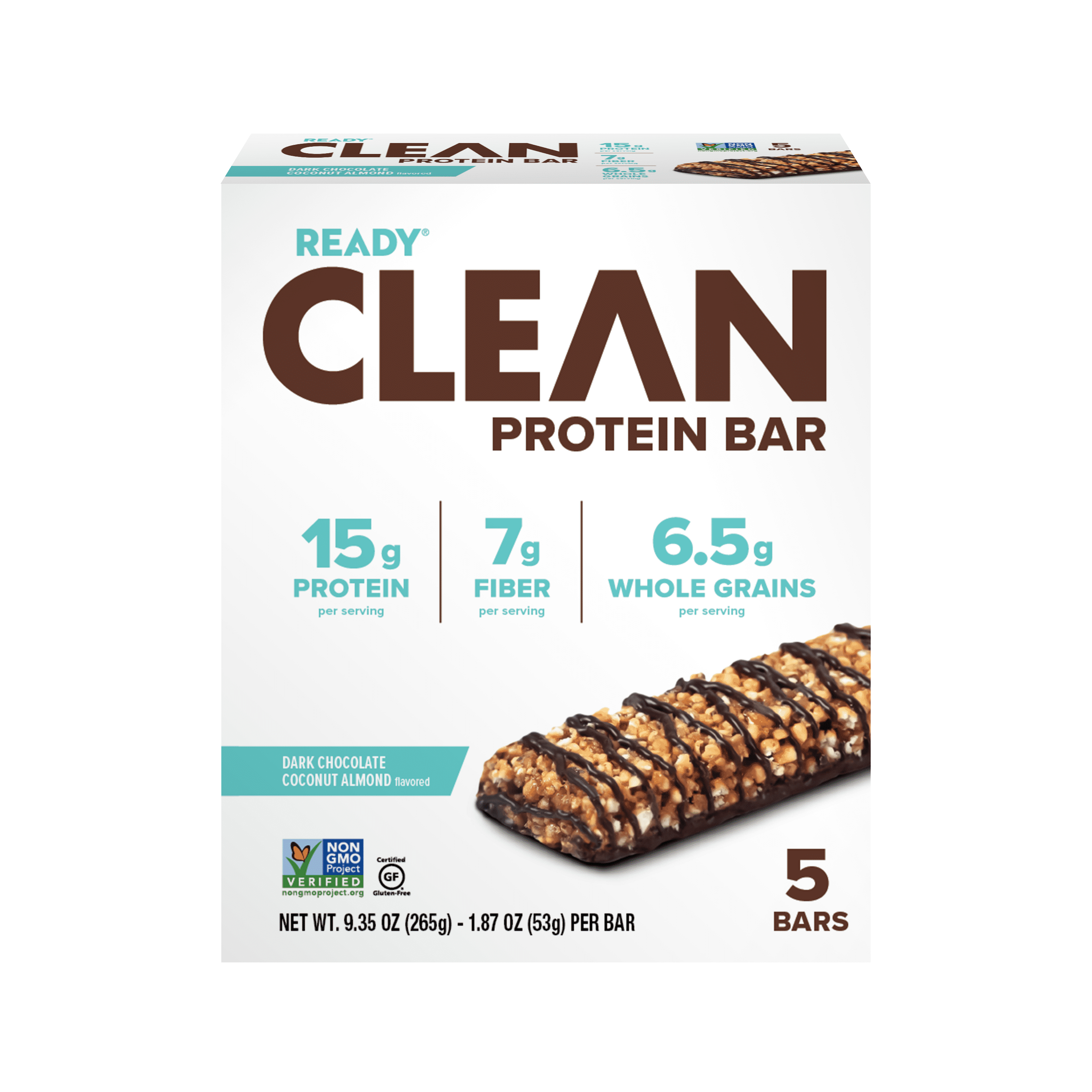 Ready Nutrition Dark Chocolate Coconut Almond Clean Protein Bar ...