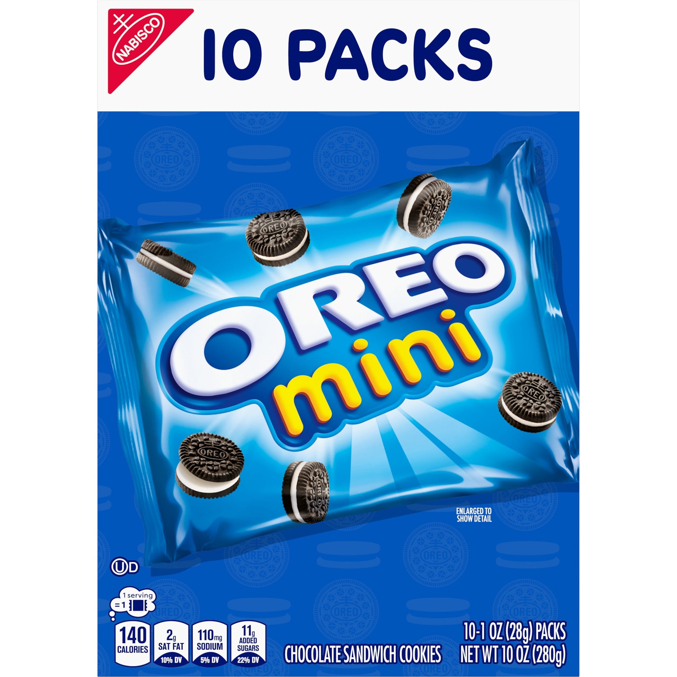 OREO Mini Chocolate Sandwich Cookies, 10 Snack Packs – PantryDash
