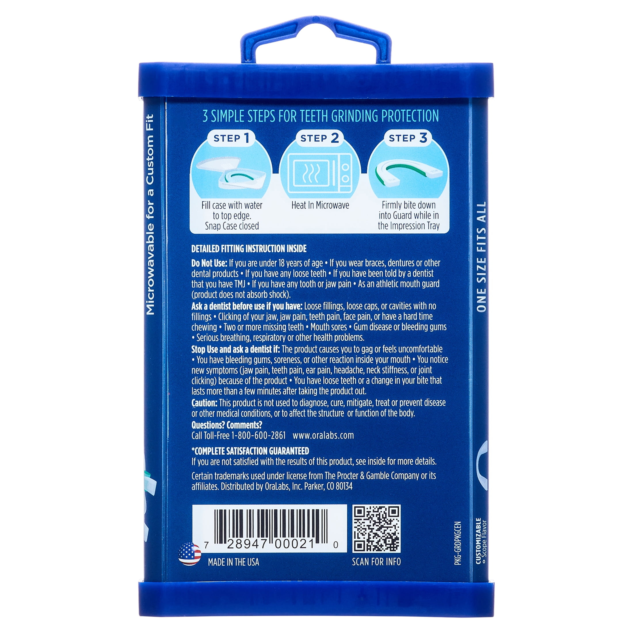 Oral-B Plus Scope Nighttime Dental Guard – PantryDash